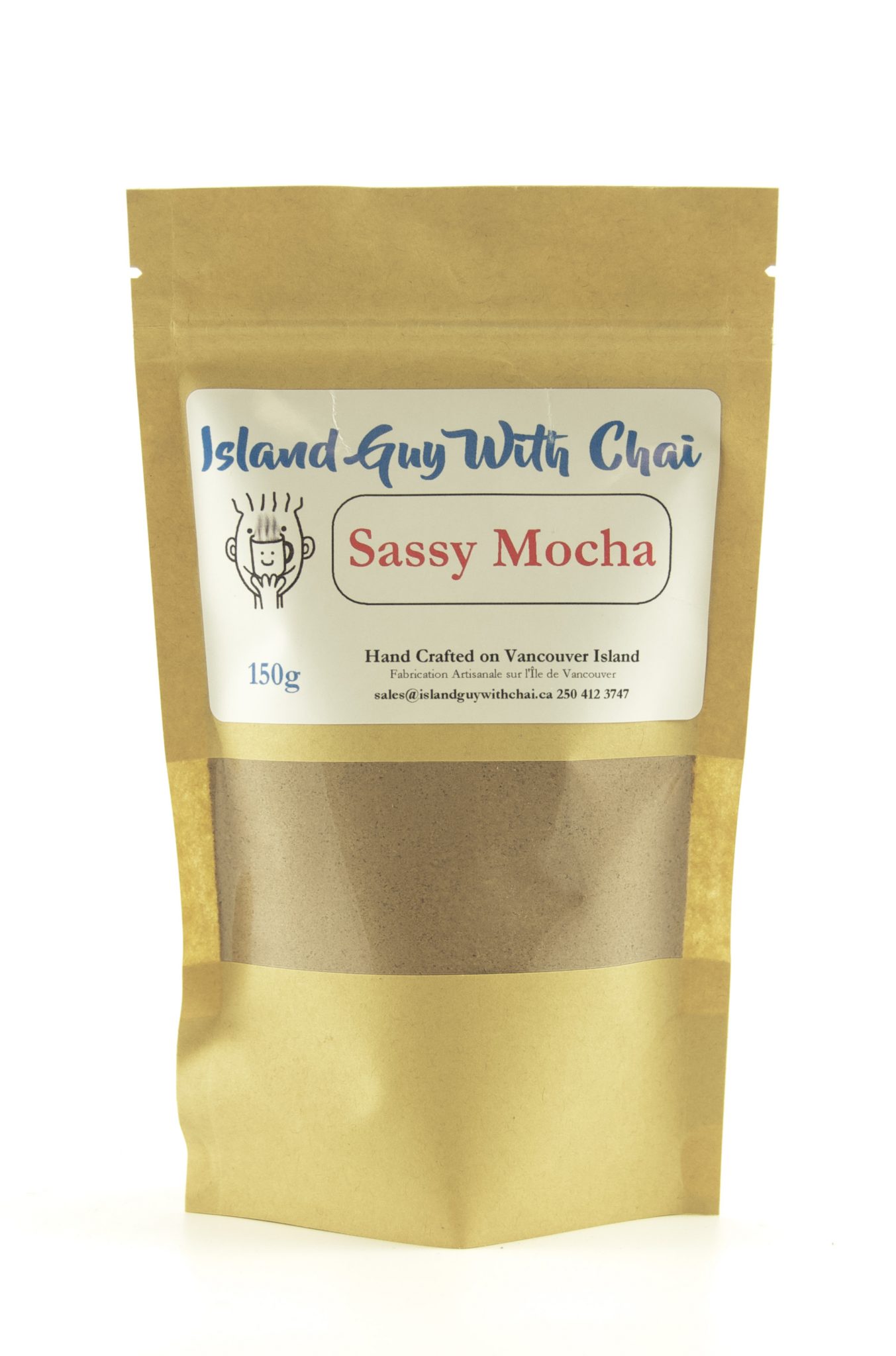 Sassy Mocha Chai Almost Instant Chai - Island Guy With Chai